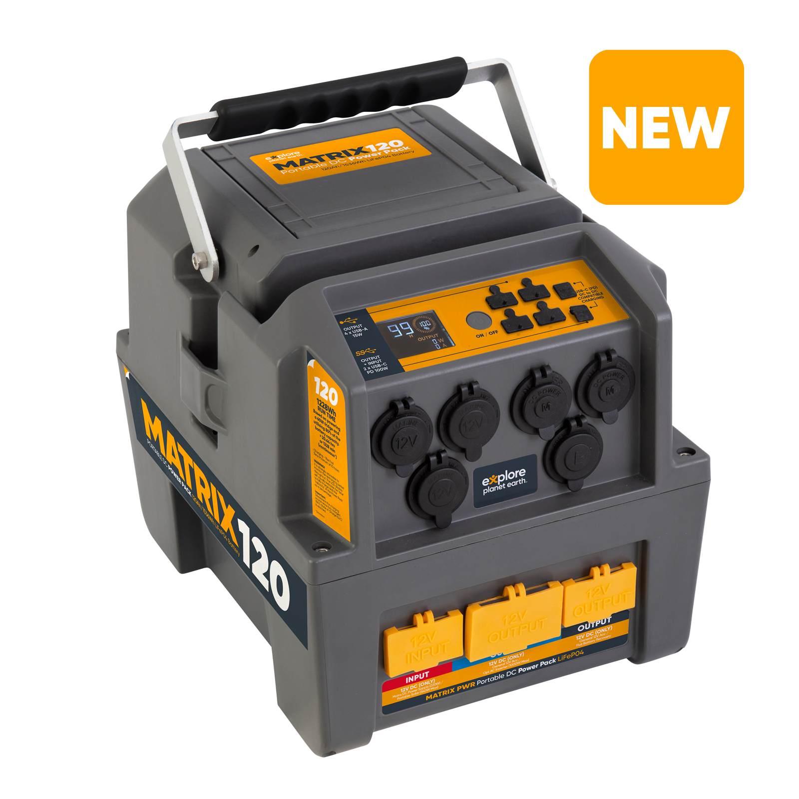 MATRIX 120 Portable DC Power Pack